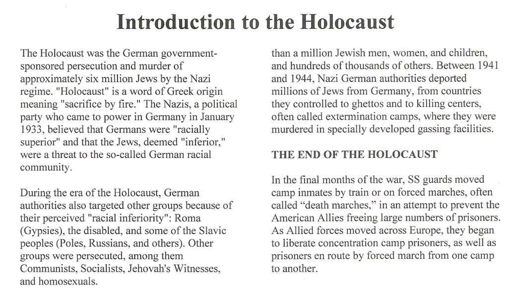 Y9: 4-1. Holocaust – Introduction – Best study methods